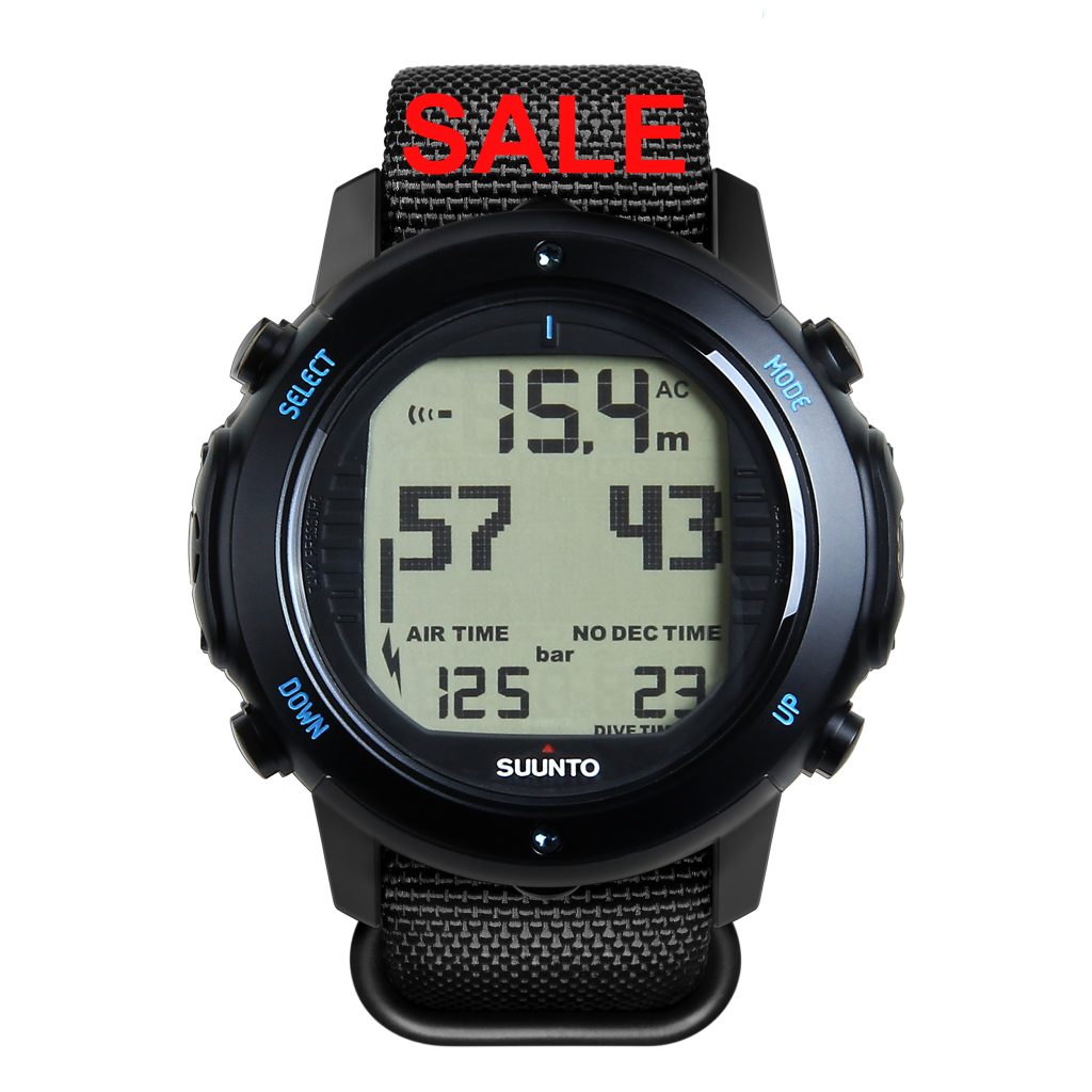 Suunto D6i Novo Zulu Dive Computer - Black - Underwater World