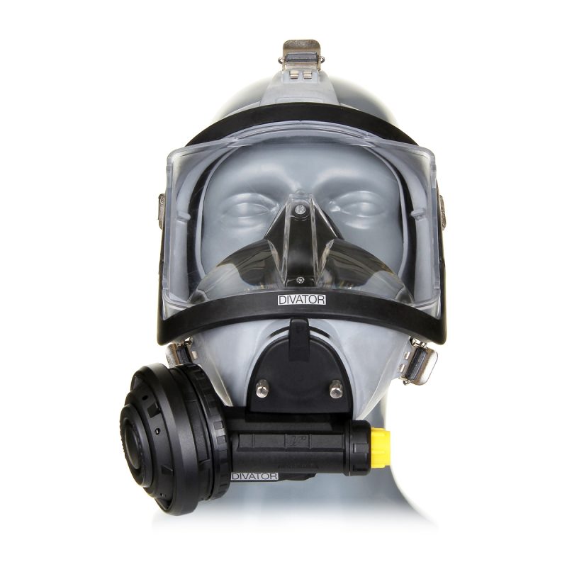 Interspiro Divator Positive Grey Rubber Mask - Underwater World